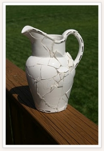 Cracked Pitchers and glue | A Love Story, Interrupted.